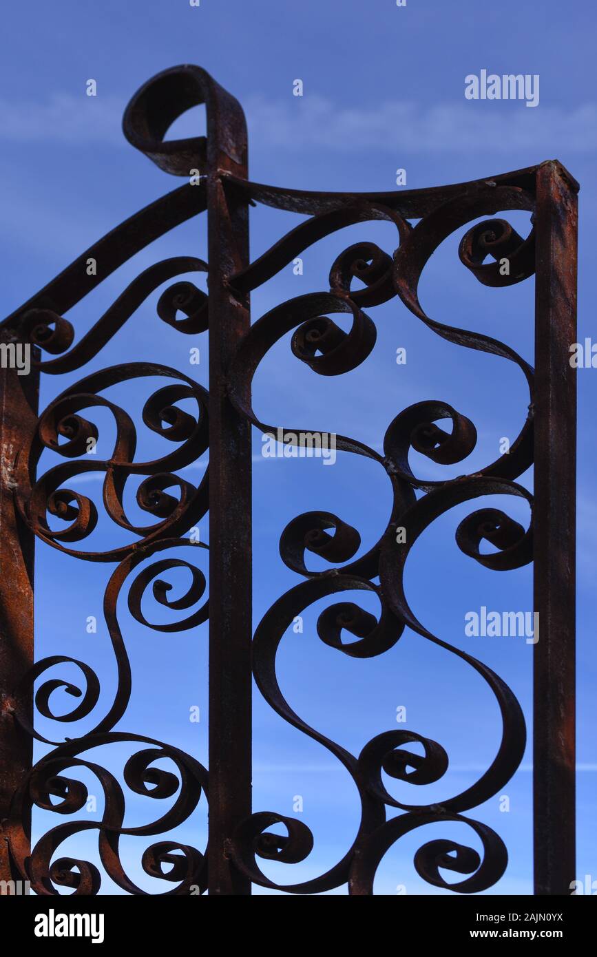 Scroll Wrought Iron Panels