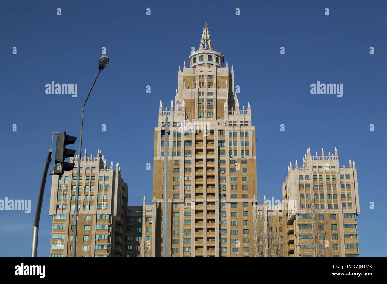 Triumph Building in Astana, Kazakhstan Stock Photo - Alamy