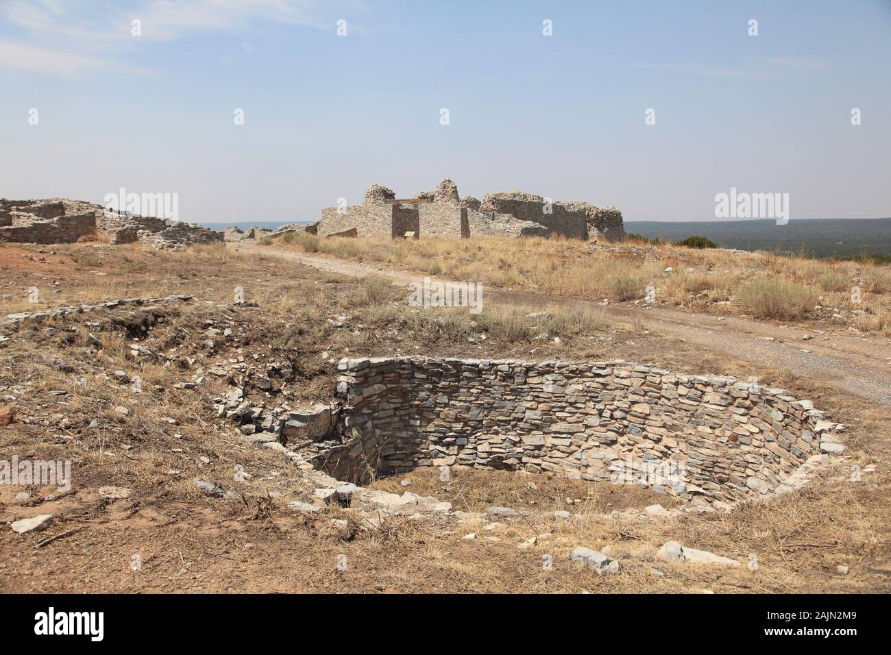 Gran Quivira, Church, Kiva Ruins, Salinas Pueblo Missions National ...