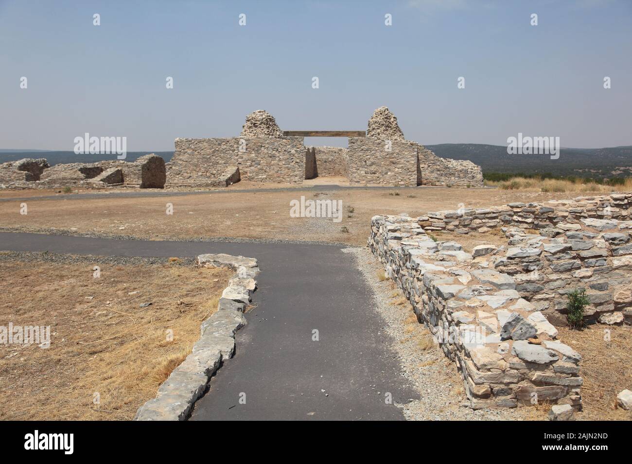 Gran Quivira, Church, Ruins, Salinas Pueblo Missions National Monument ...
