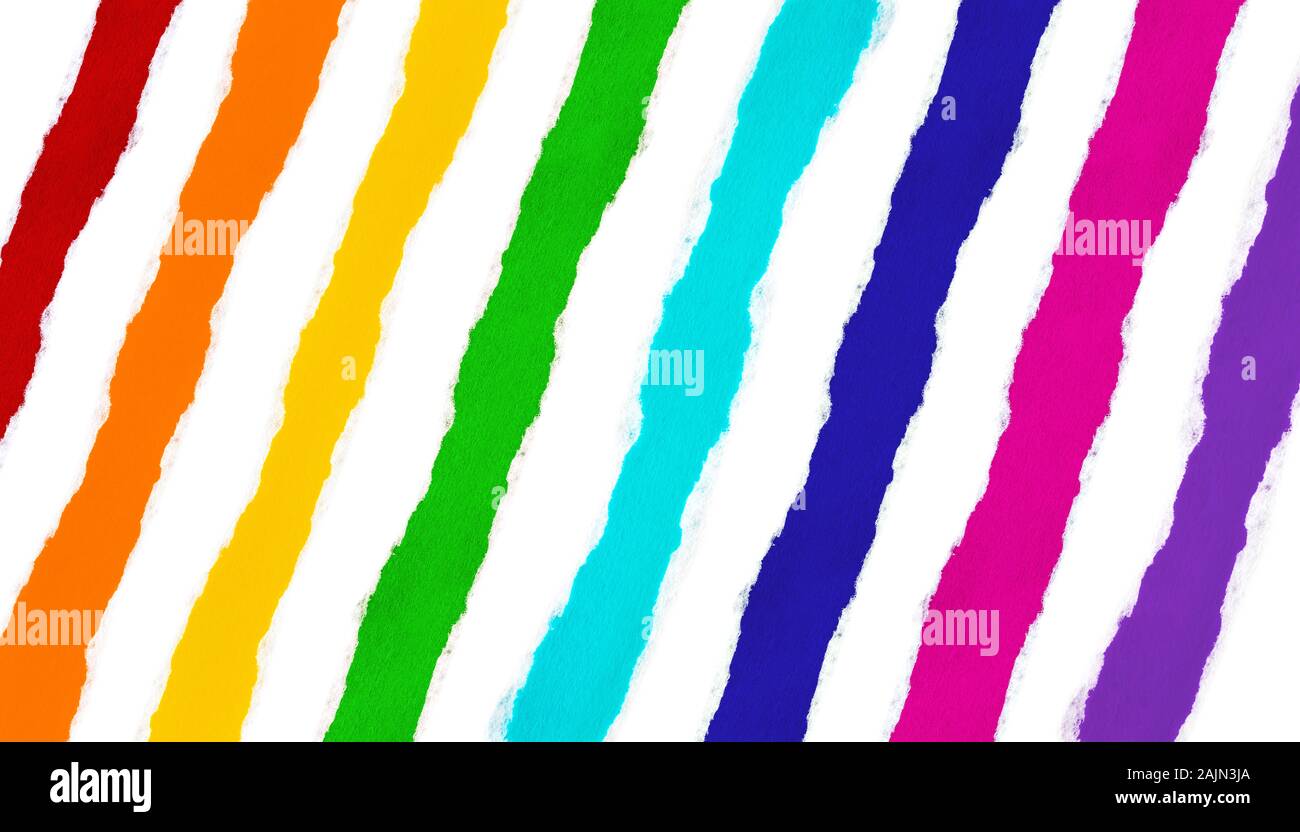 Rainbow crumpled paper texture hi-res stock photography and images - Alamy