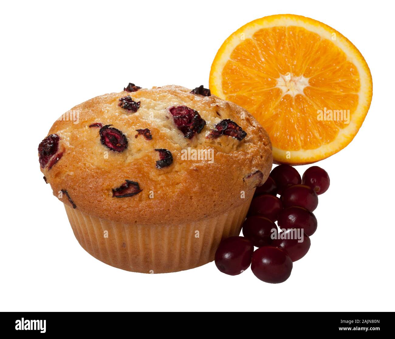 Cranberry Orange Muffin Stock Photo - Alamy