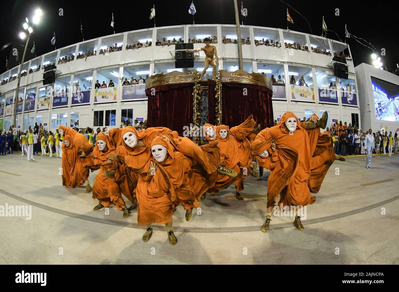 Rio de Janeiro, February 9, 2018. Special Group Samba Schools Parade ...