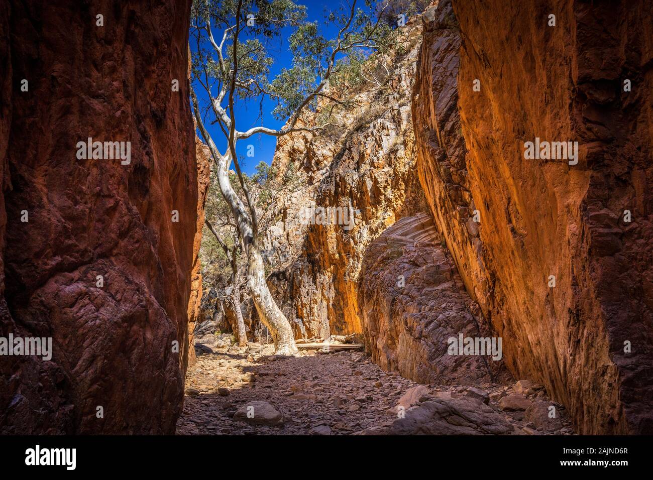 Standley Chasm, also known as Angkerle Atwatye in the West MacDonnell ...