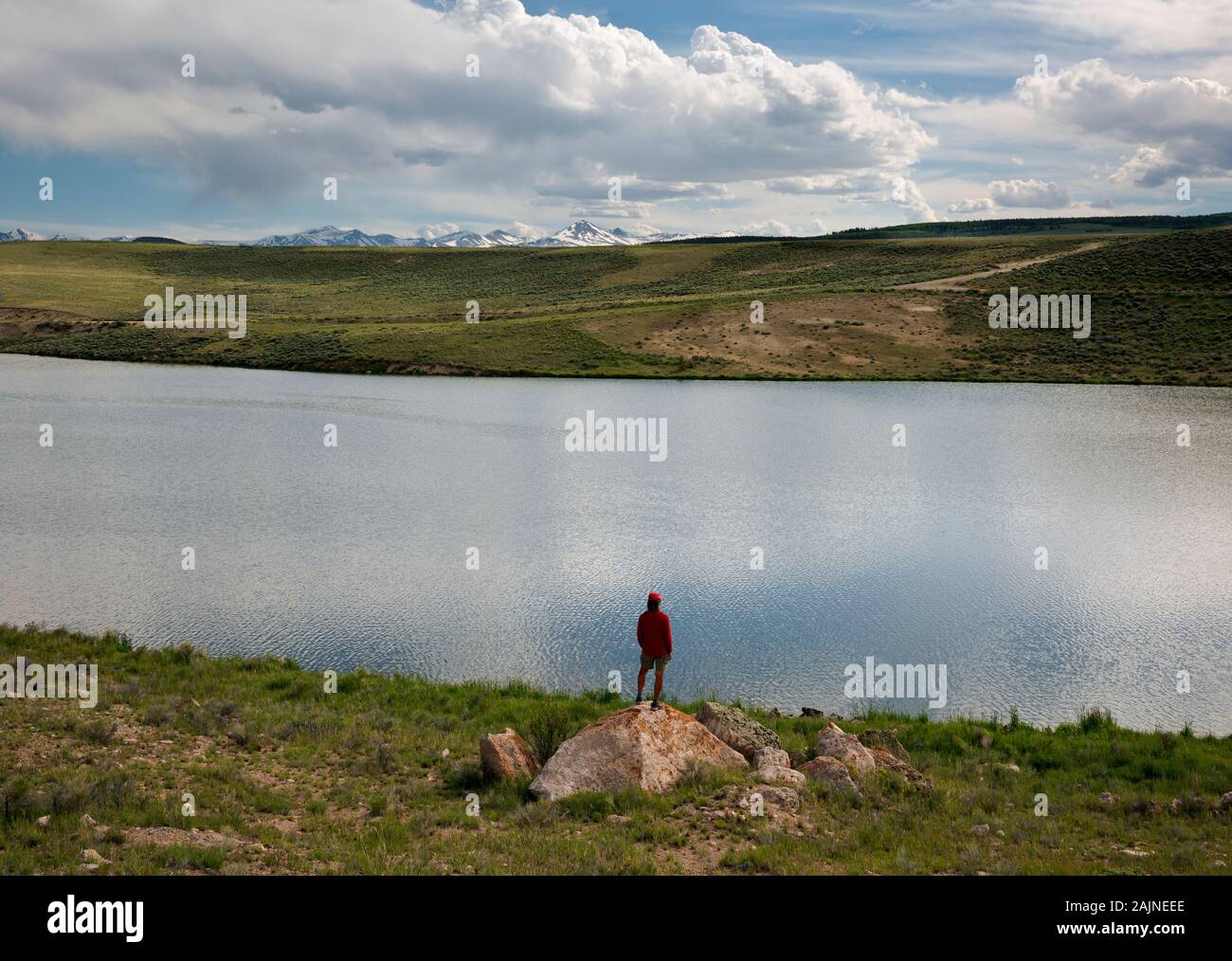 CO00161-00...COLORADO - Upper Dome Lake in the Dome Lakes Wildlife Area ...