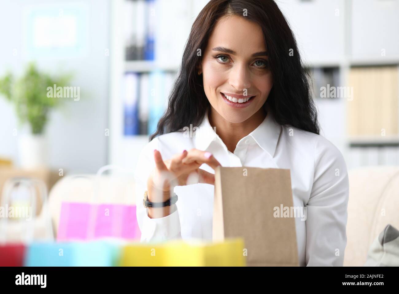 Fancy paper bags hi-res stock photography and images - Alamy