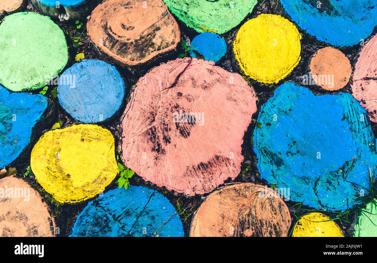 Closeup shot different colored hi-res stock photography and images - Alamy