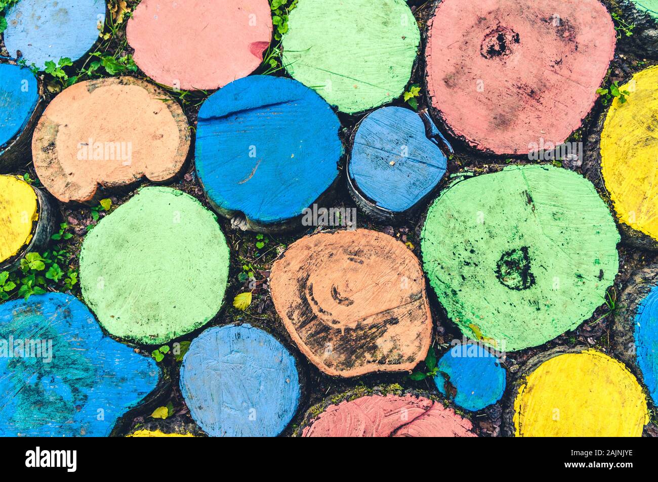 Closeup shot different colored hi-res stock photography and images - Alamy