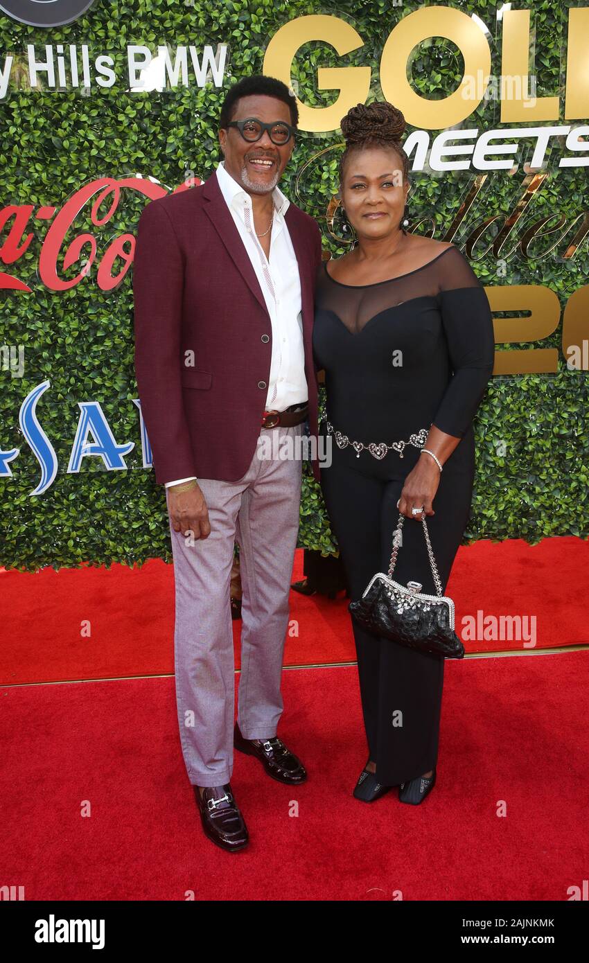 Beverly Hills, USA. 4th Jan, 2020. Judge Mathis, Linda Reese, at the ...