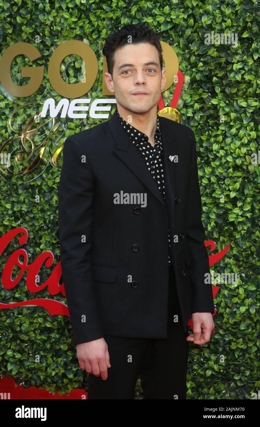 Beverly Hills, USA. 4th Jan, 2020. Rami Malek, at the 7th Annual Gold ...