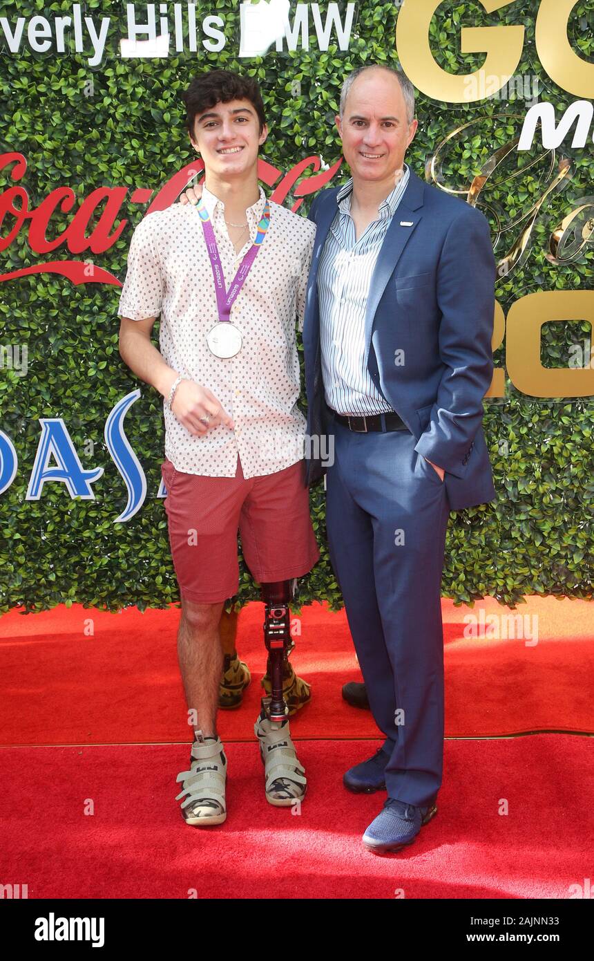 Beverly Hills, USA. 4th Jan, 2020. Ezra Frech, Clayton Frech, at the ...