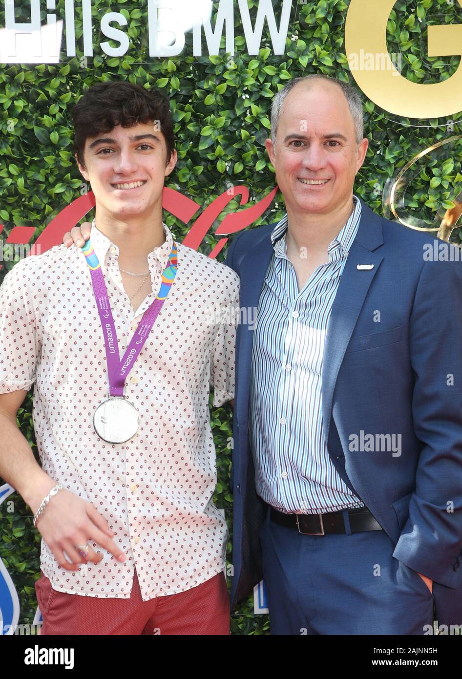 Beverly Hills, USA. 4th Jan, 2020. Ezra Frech, Clayton Frech, at the ...