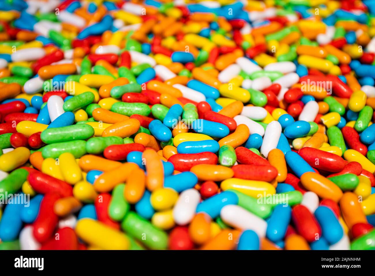 Colourful sugary candy, Assort various sweet candies Stock Photo - Alamy