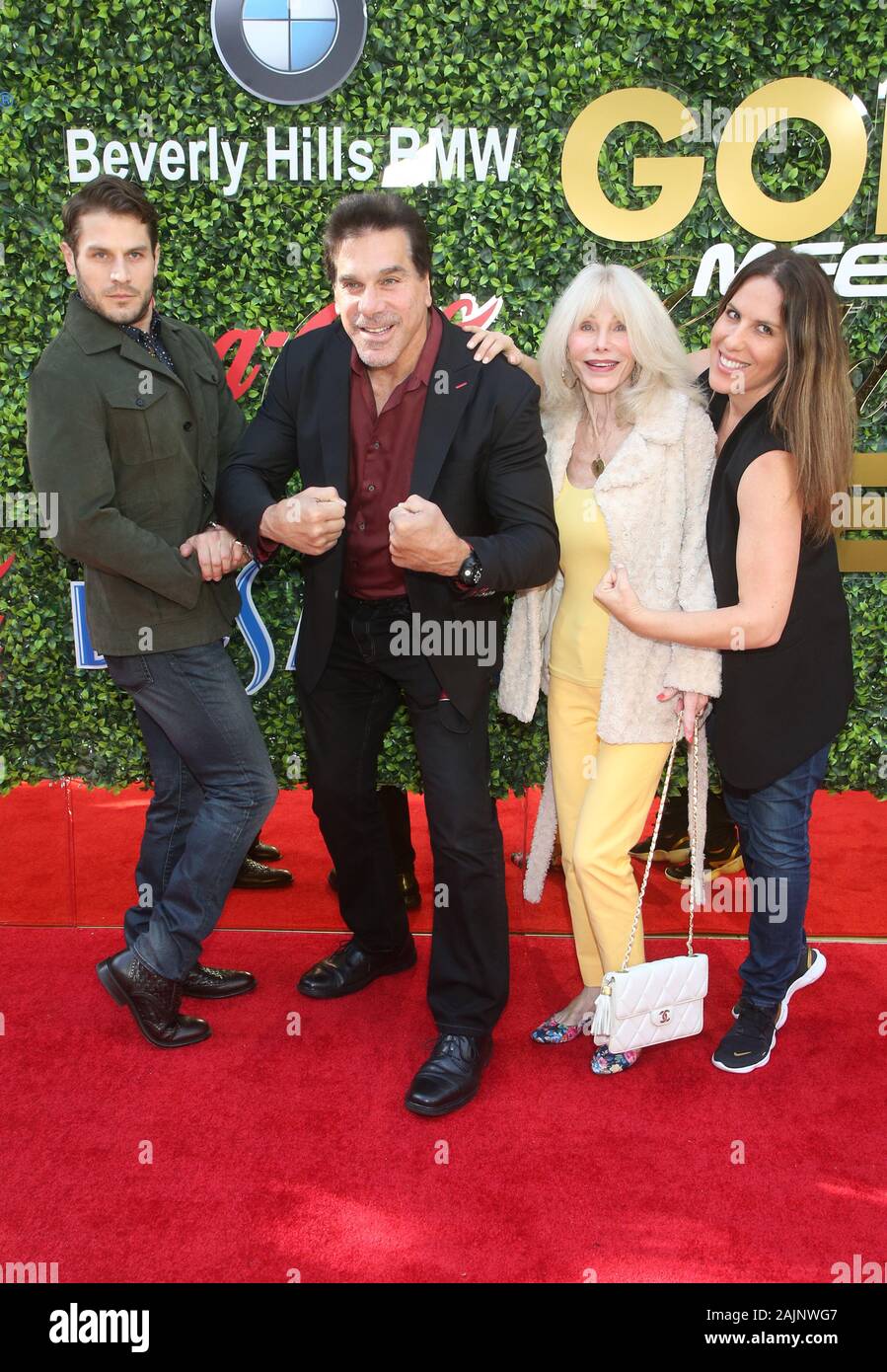 Beverly Hills, California, USA. 4th Jan, 2020. Lou Ferrigno Jr, Lou ...