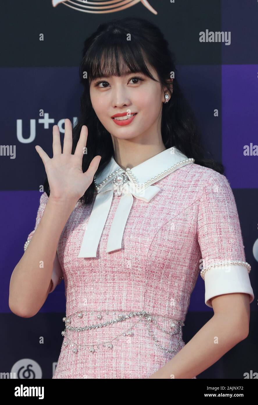 05th Jan, 2020. 34th Golden Disk Awards Momo, a member of K-pop girl ...