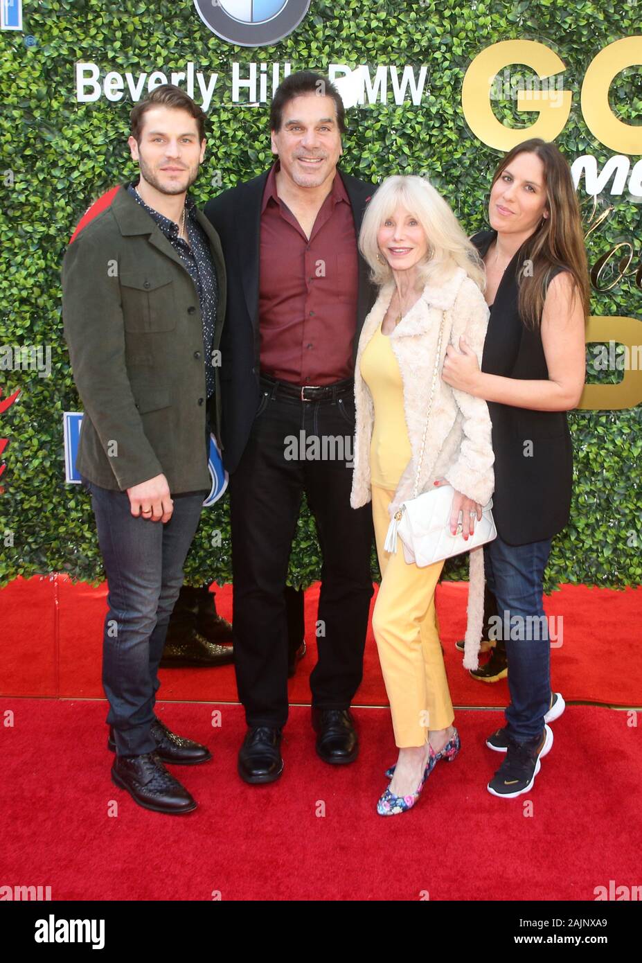 Beverly Hills, California, USA. 4th Jan, 2020. Lou Ferrigno Jr, Lou ...