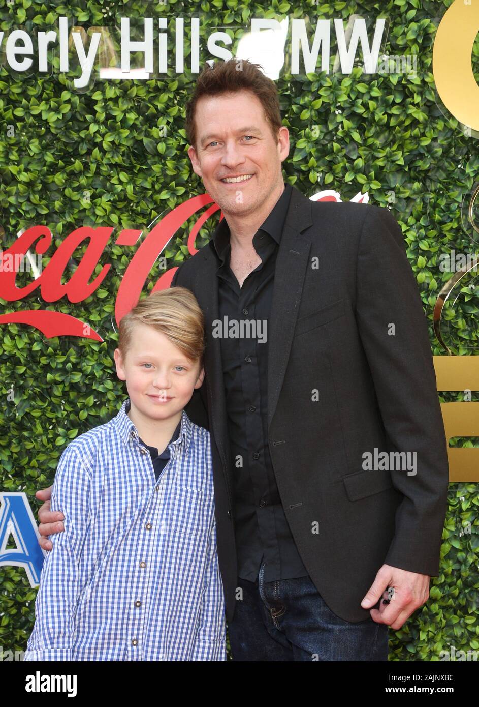 4 January 2020 - Beverly Hills, California - James Tupper, Atlas Heche ...