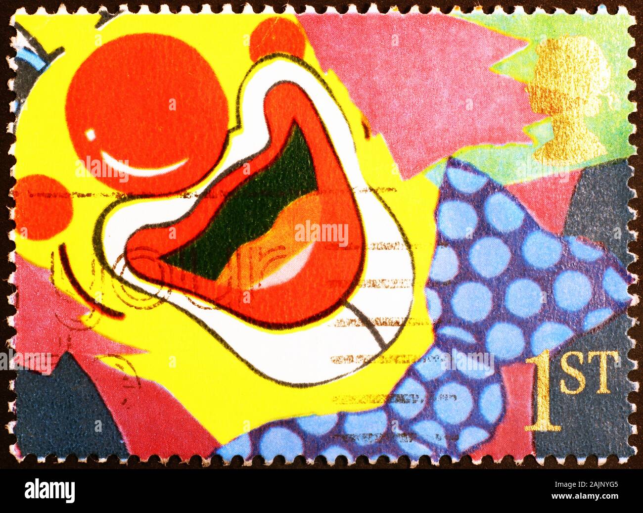 English postage stamp hi-res stock photography and images - Alamy