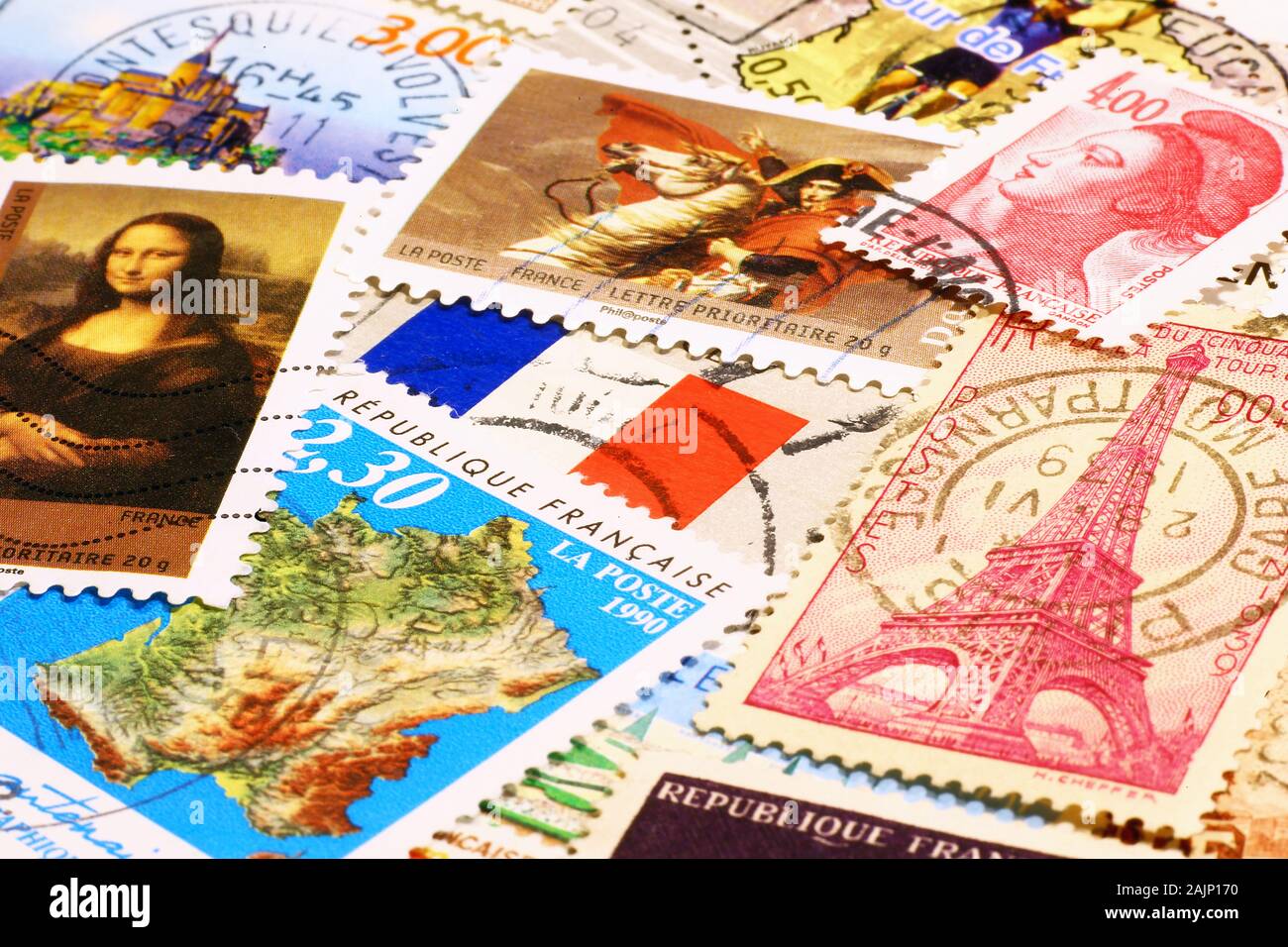 Postage Stamp France High Resolution Stock Photography and Images - Alamy