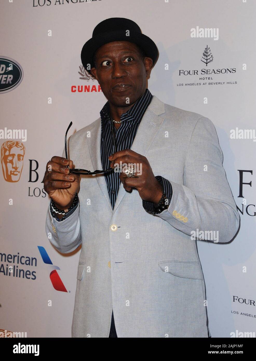 Los Angeles, CA. 4th Jan, 2020. Wesley Snipes at arrivals for BAFTA Tea ...