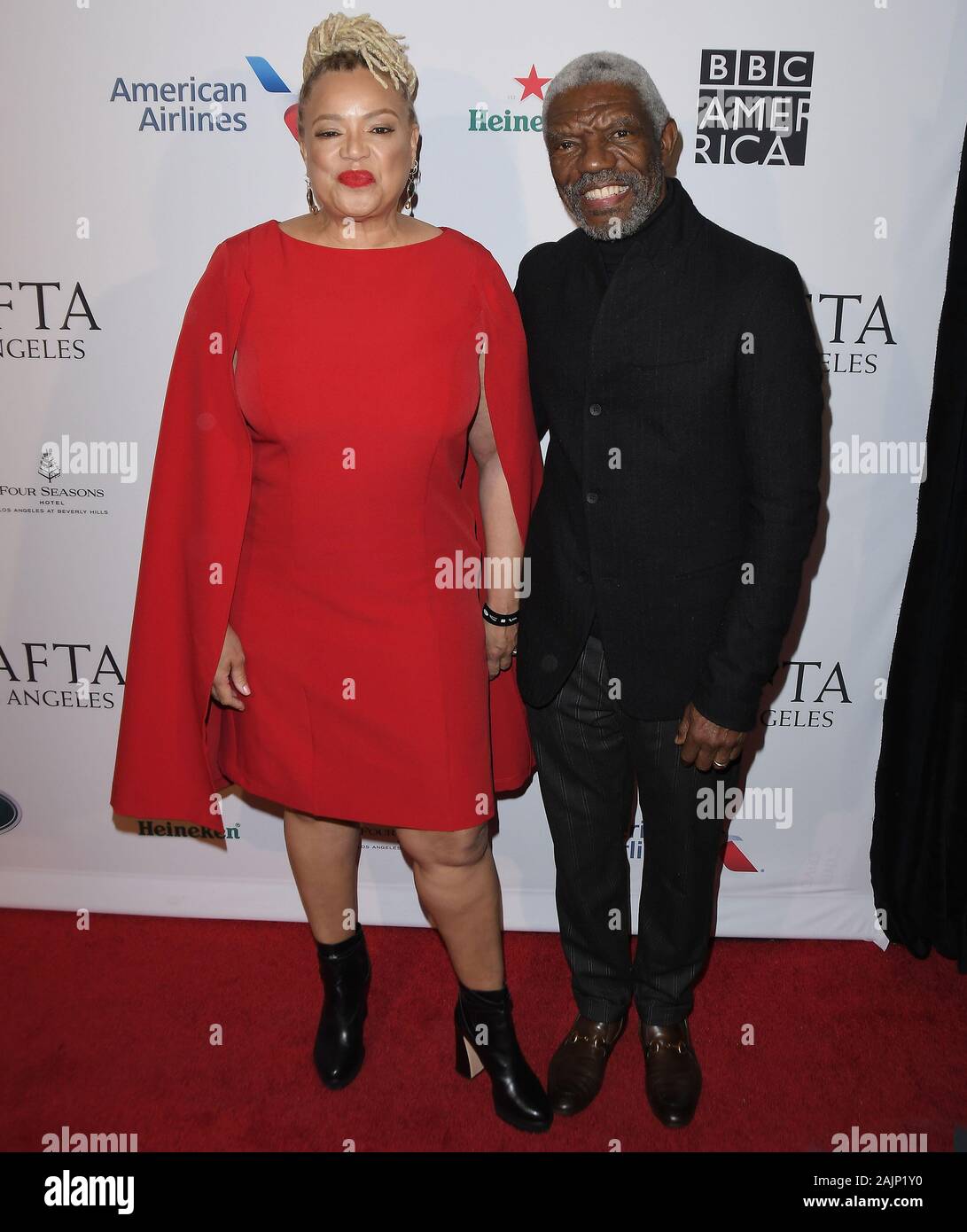 Beverly Hills, USA. 04th Jan, 2020. Kasi Lemmons and Vondie Curtis-Hall ...