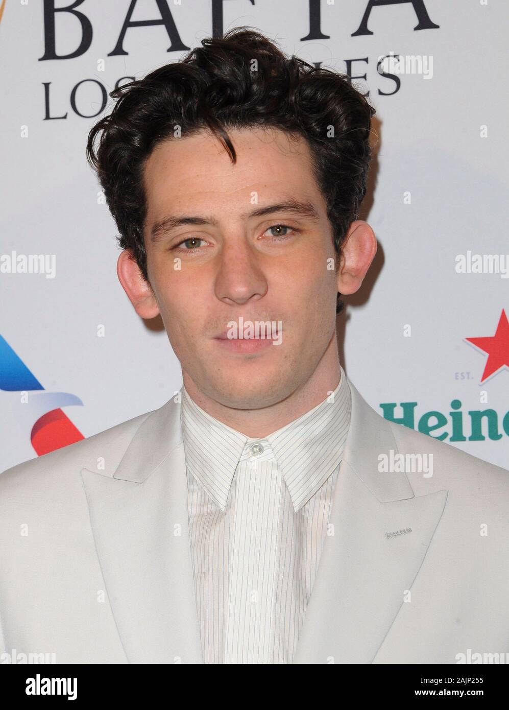 Los Angeles, CA. 4th Jan, 2020. Josh O'Connor at arrivals for BAFTA Tea ...