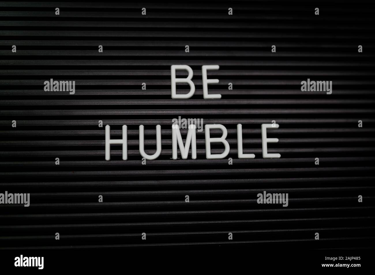 White letters on black board hi-res stock photography and images - Alamy