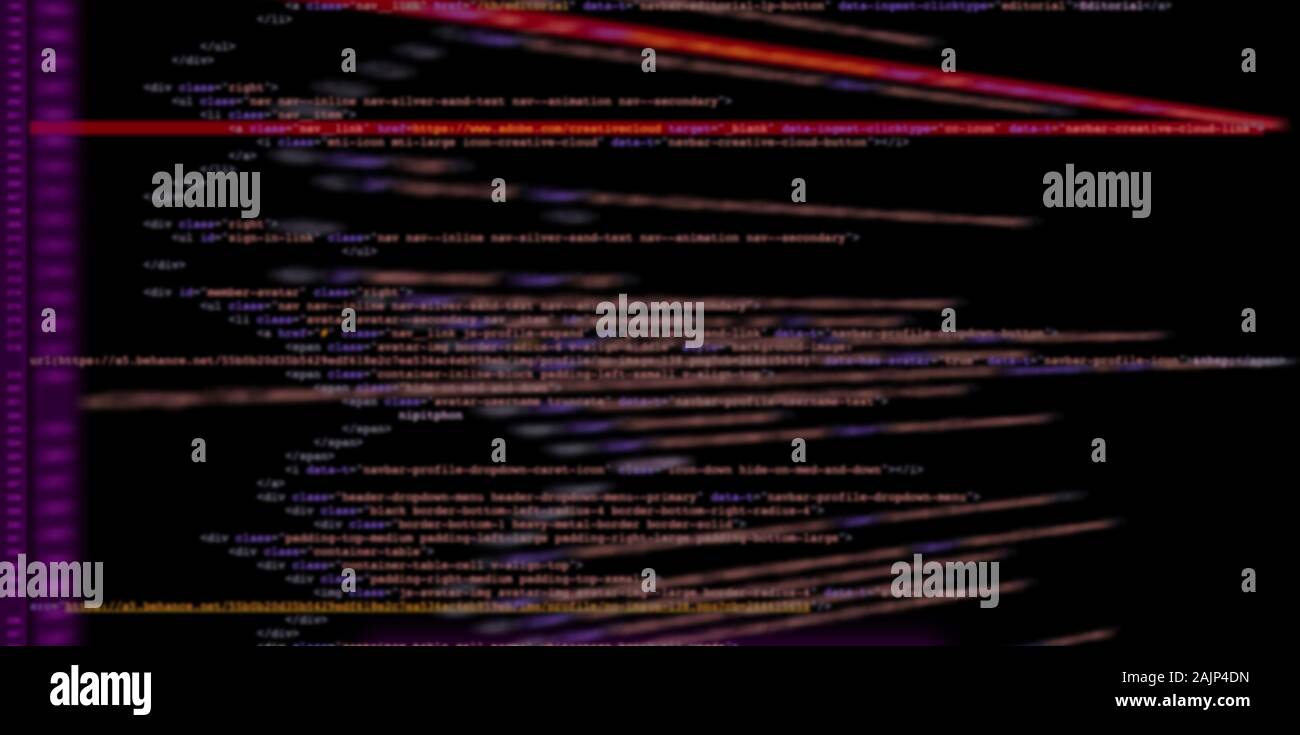 software Programming code abstract technology background Developer ...