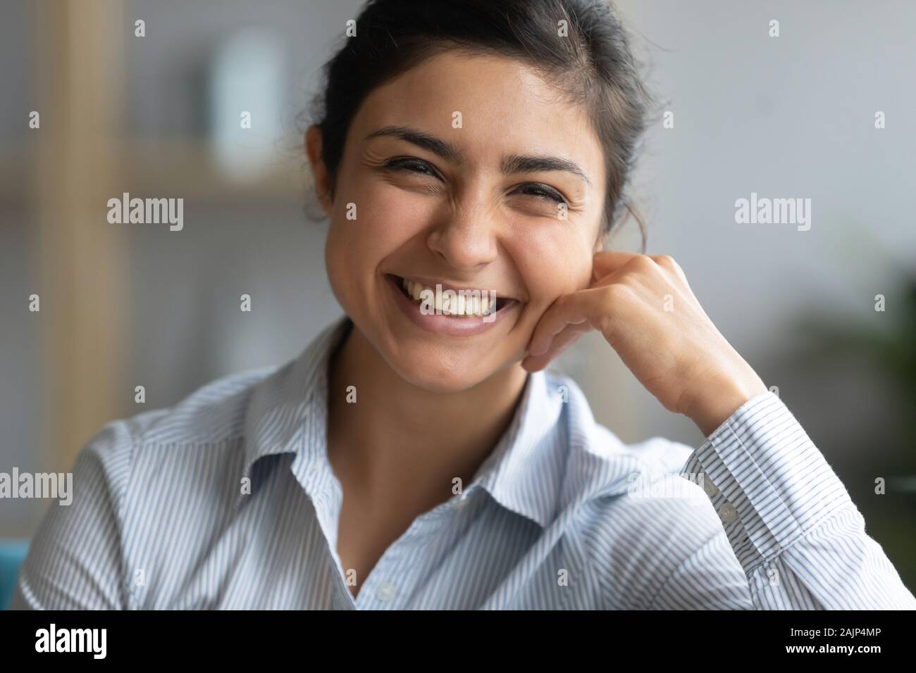 Cute indian girl closeup beautiful hi-res stock photography and images ...