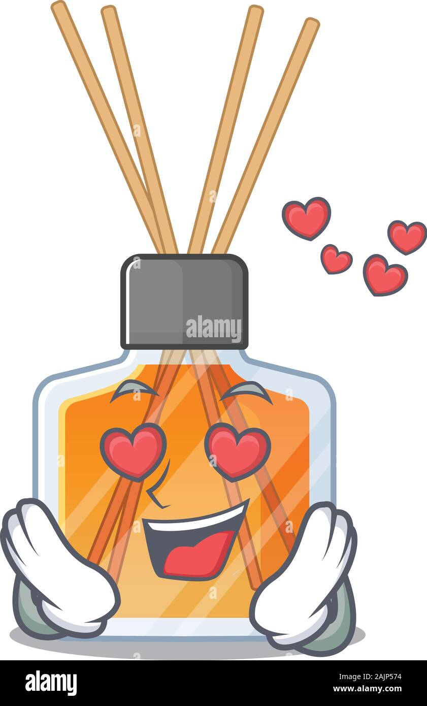 falling in love cute air freshener sticks cartoon character design ...