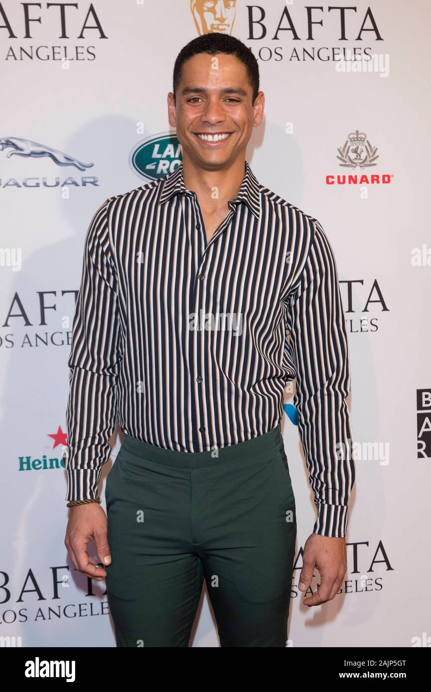 Los Angeles, USA. 05th Jan, 2020. Charlie Barnett attends the BAFTA Los ...