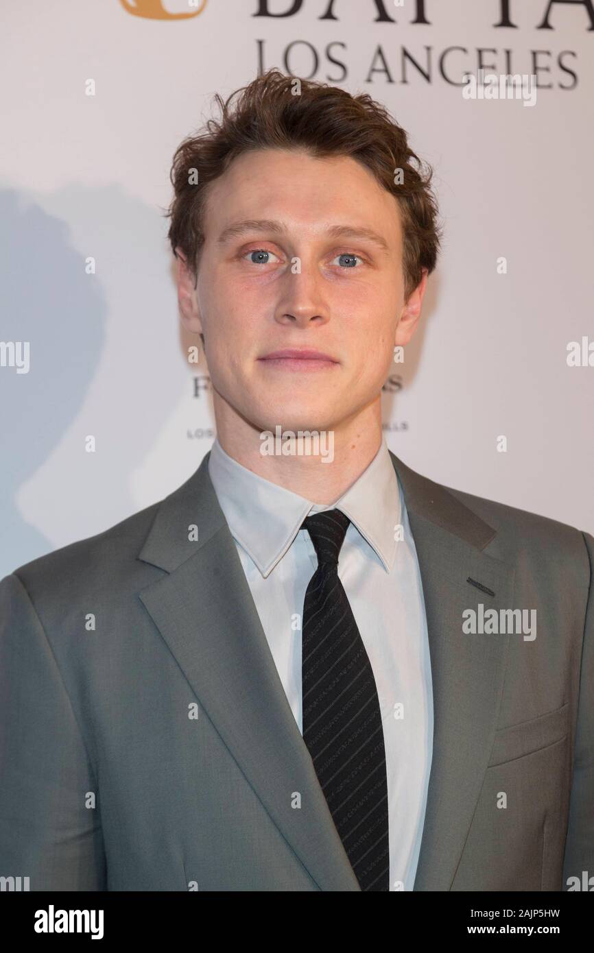 Los Angeles, USA. 05th Jan, 2020. George Mackay attends the BAFTA Los ...