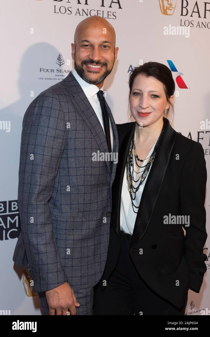 Los Angeles, USA. 05th Jan, 2020. Keegan-Michael Key and Elle Key ...