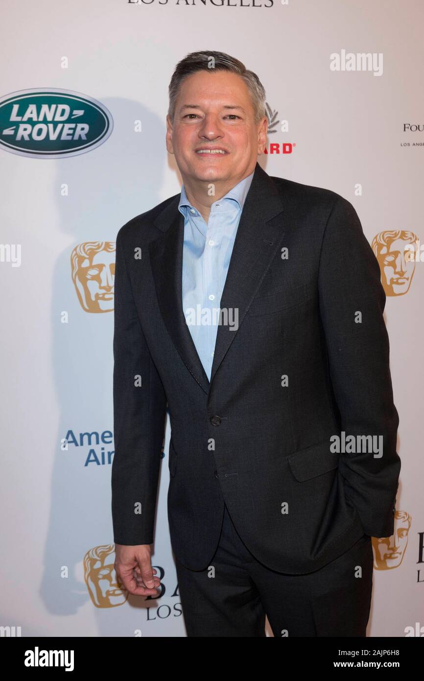 Los Angeles, USA. 05th Jan, 2020. Ted Sarandos attends the BAFTA Los ...