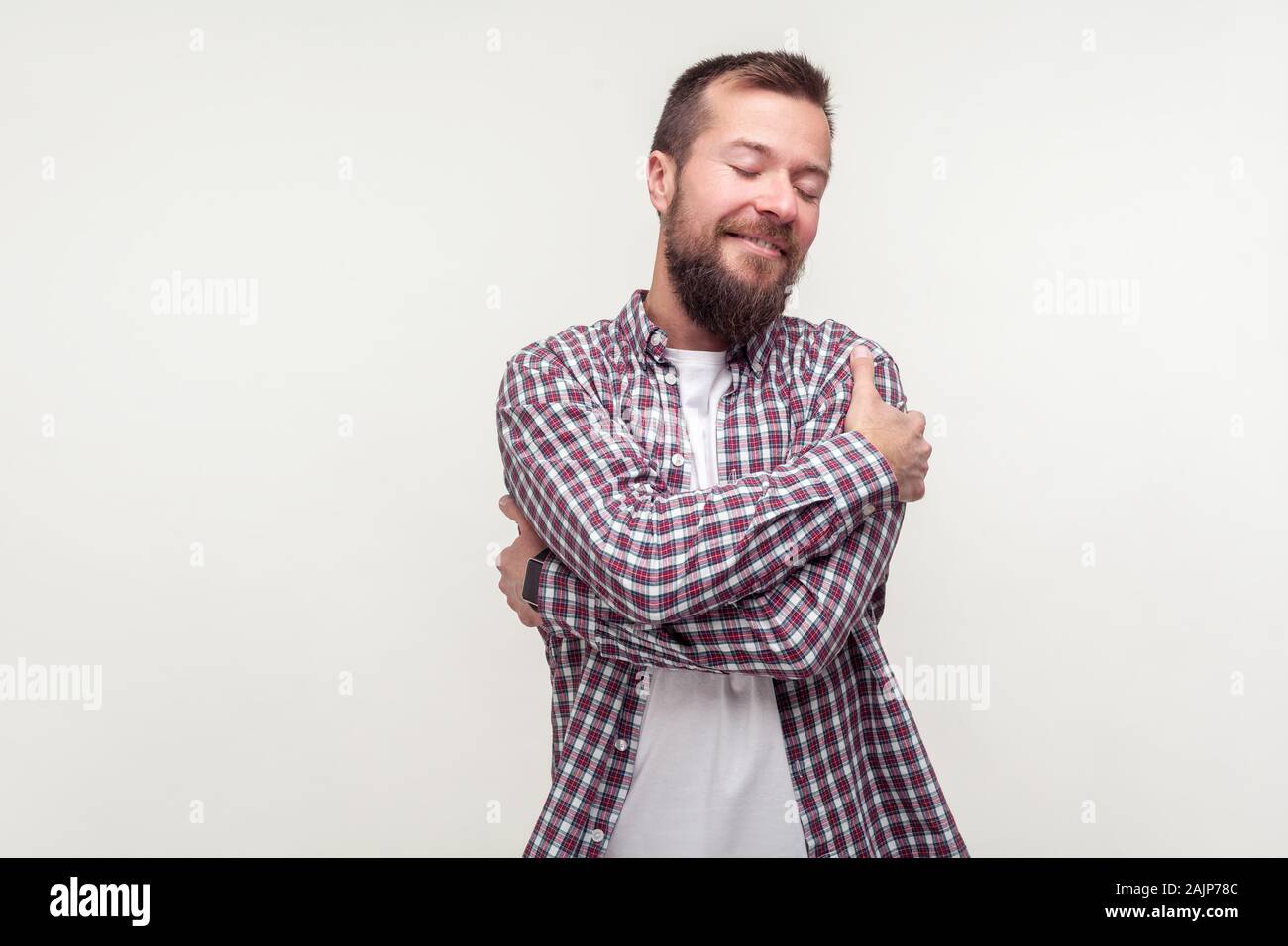 Satisfied complacency hi-res stock photography and images - Alamy