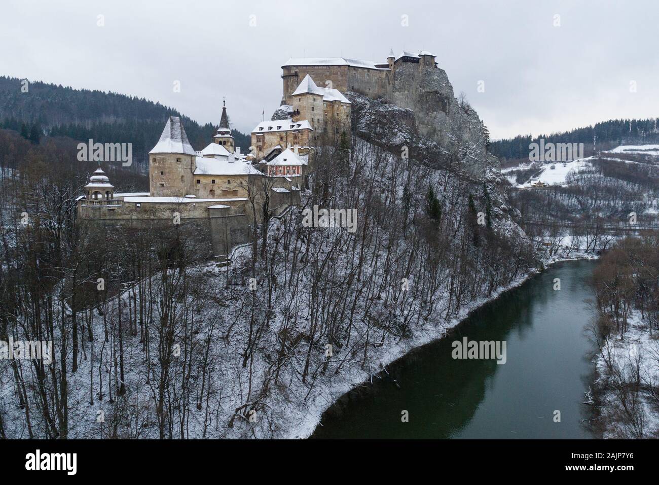 High castle in winter hi-res stock photography and images - Alamy