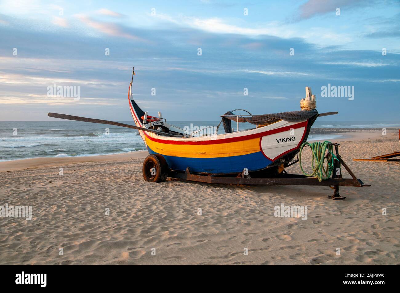 Portuguese fishing boat hi-res stock photography and images - Alamy