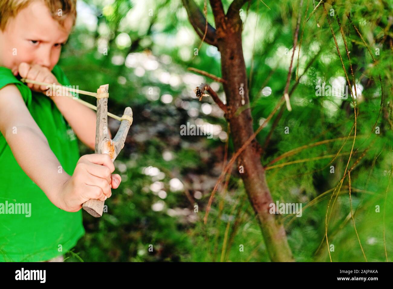 Catapult Boy High Resolution Stock Photography and Images - Alamy
