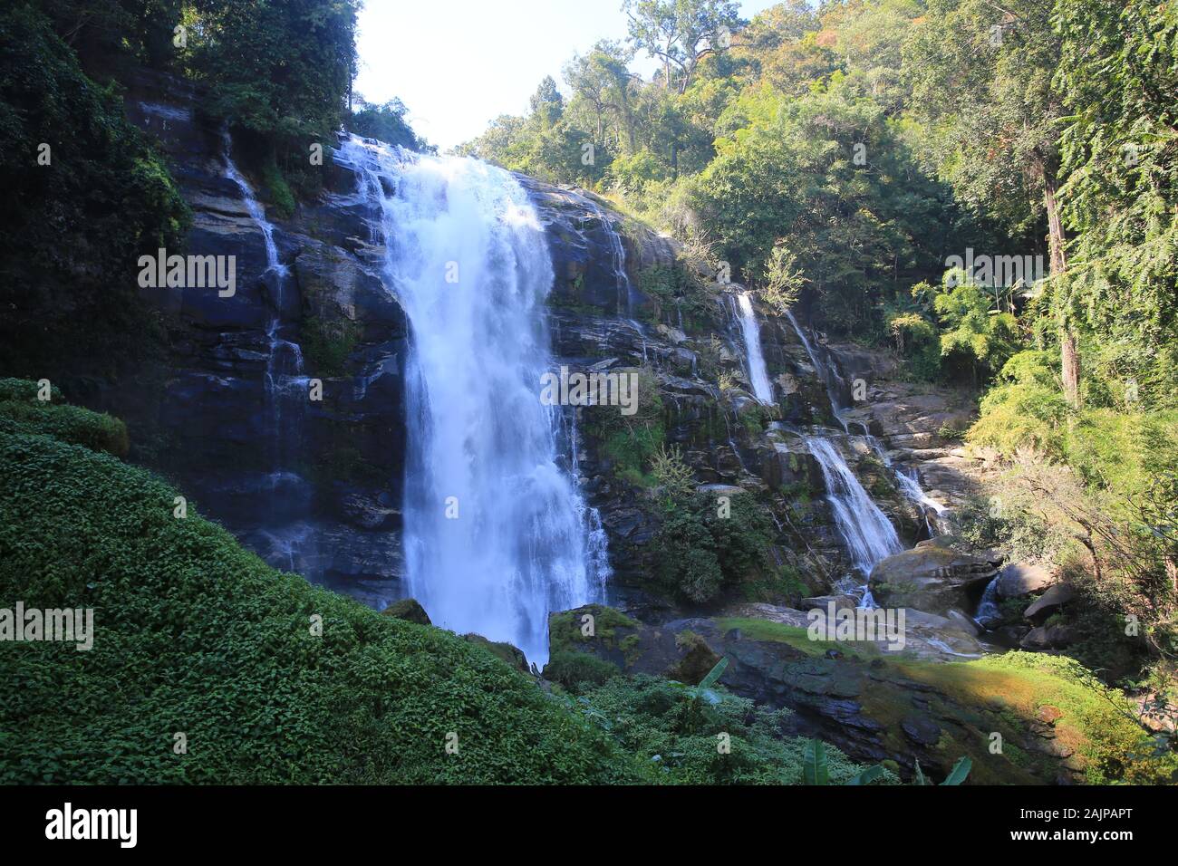 Wachirathan waterfall hi-res stock photography and images - Alamy