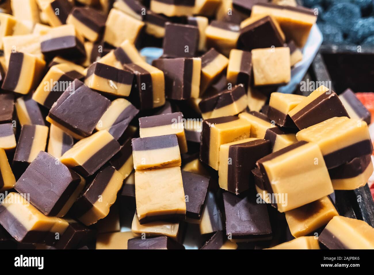 Stack sticky taffy candy hi-res stock photography and images - Alamy