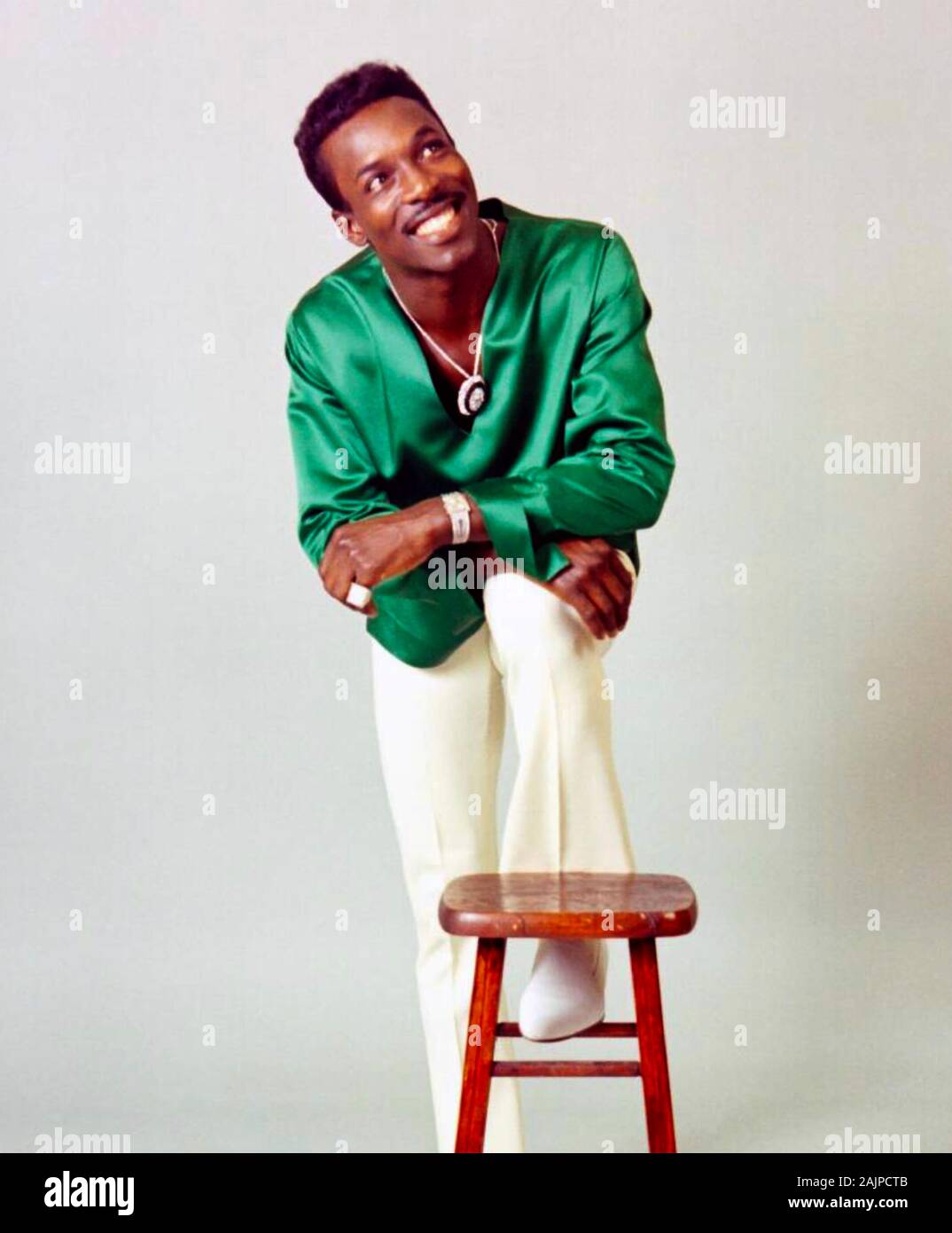 WILSON PICKETT (1941-2006) Promotional photo of American Soul singer ...