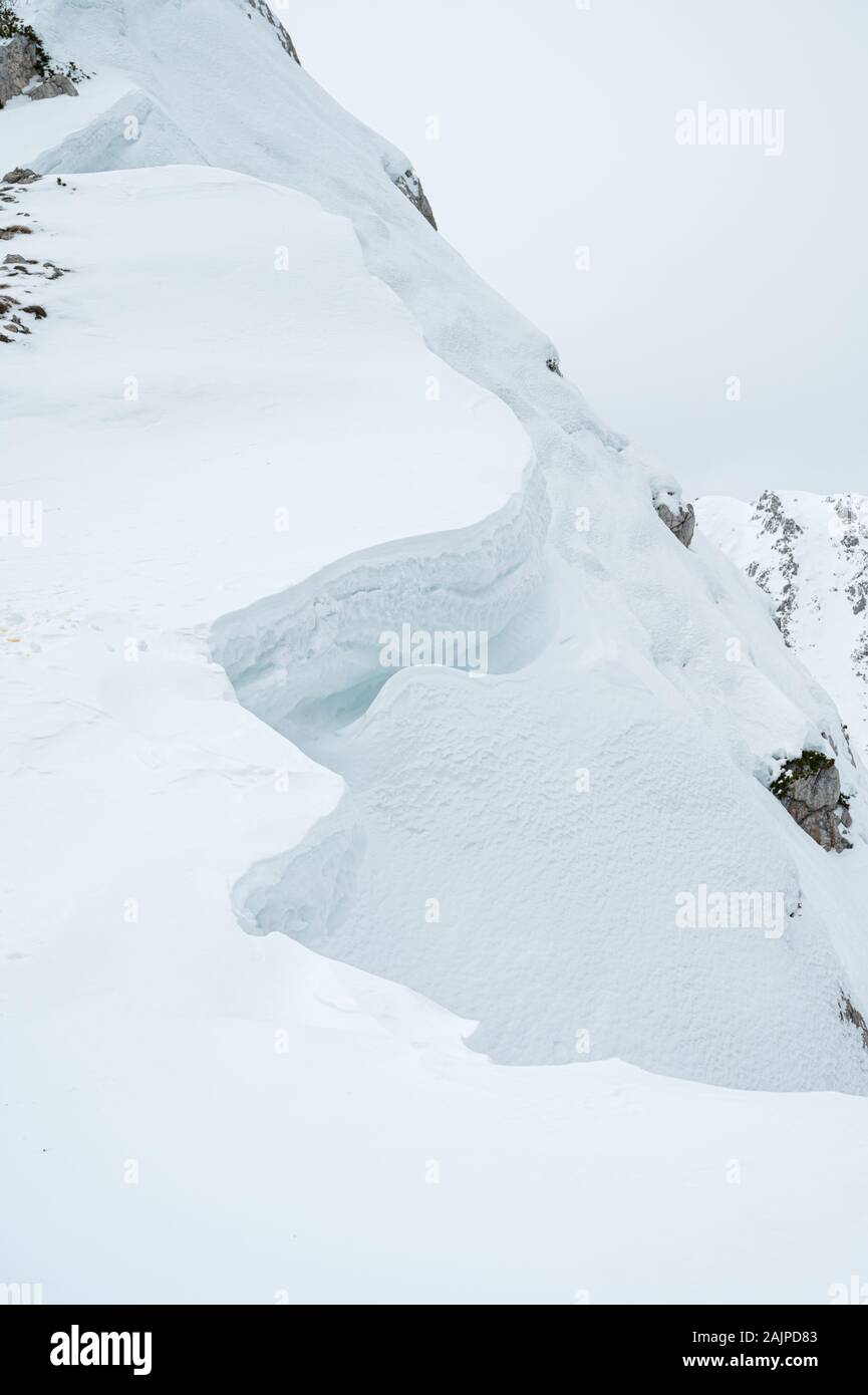 Wind Blown Snow Formation High Resolution Stock Photography and Images ...