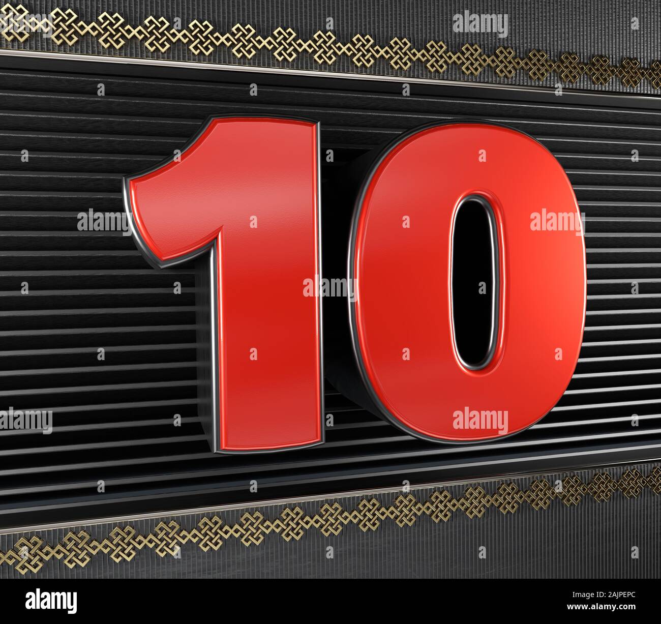 Number 10 card sign hi-res stock photography and images - Alamy