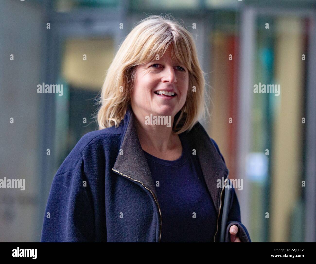 London, UK, 05 Jan 2020 Presenter snd Journalist, Rachel Johnson leaves ...