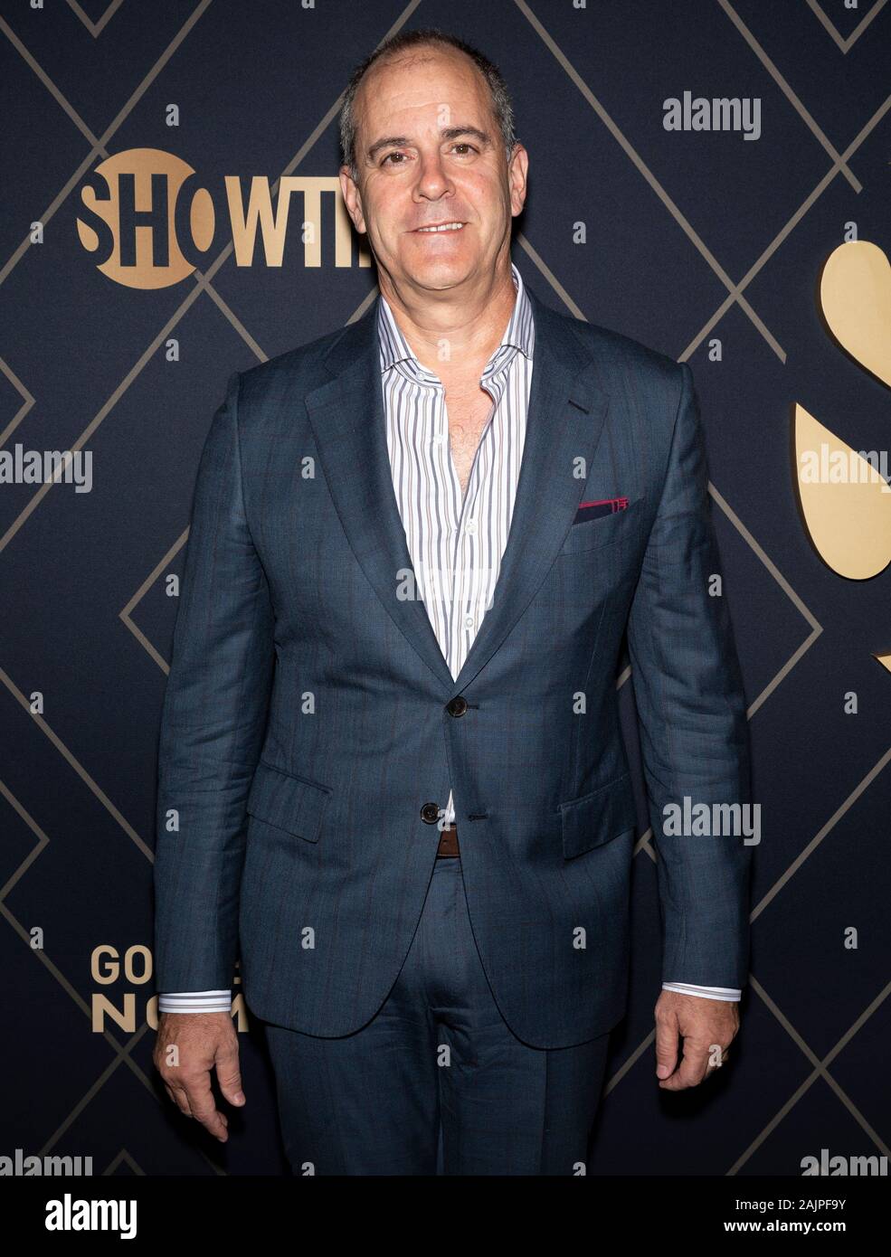 Los Angeles, CA, USA - Jan 04, 2020: David Nevins attends the Showtime ...