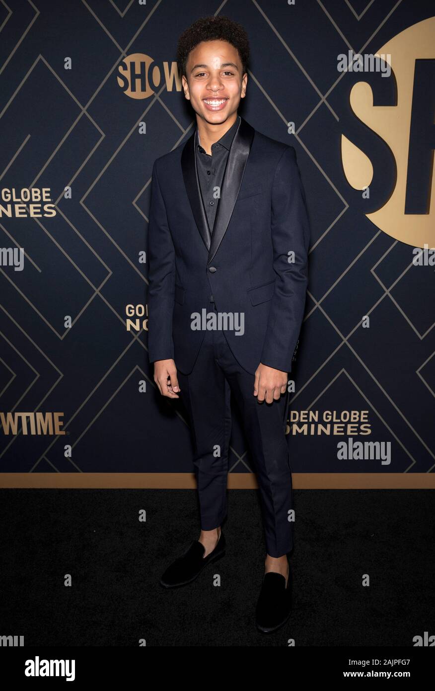 Los Angeles, CA, USA - Jan 04, 2020: Joshua Caleb Johnson attends the ...