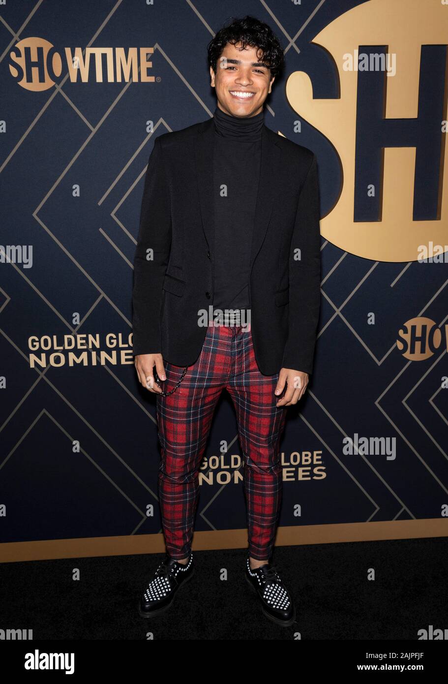 Los Angeles, CA, USA - Jan 04, 2020: Johnathan Nieves attends the ...