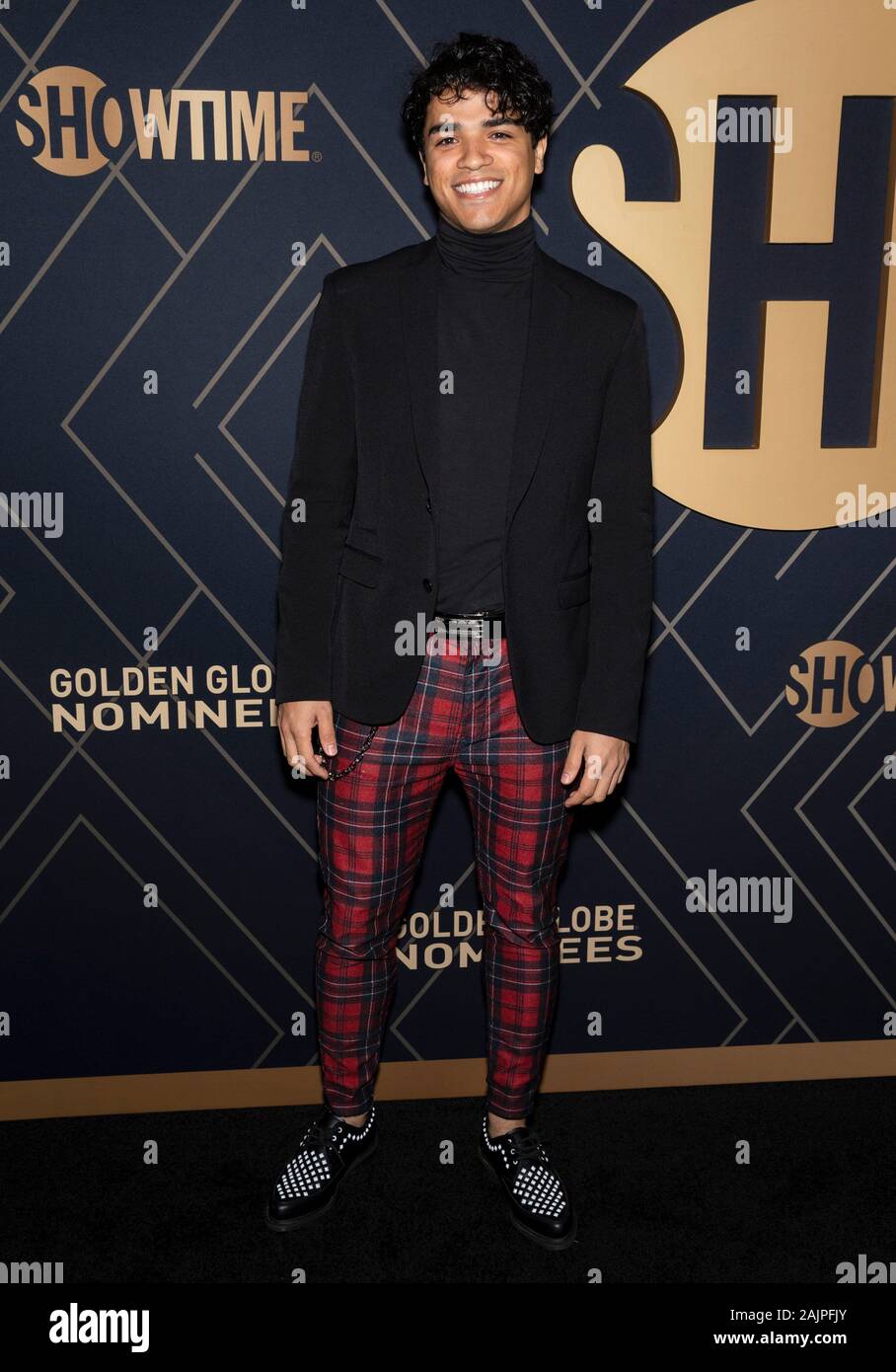 Los Angeles, CA, USA - Jan 04, 2020: Johnathan Nieves attends the ...