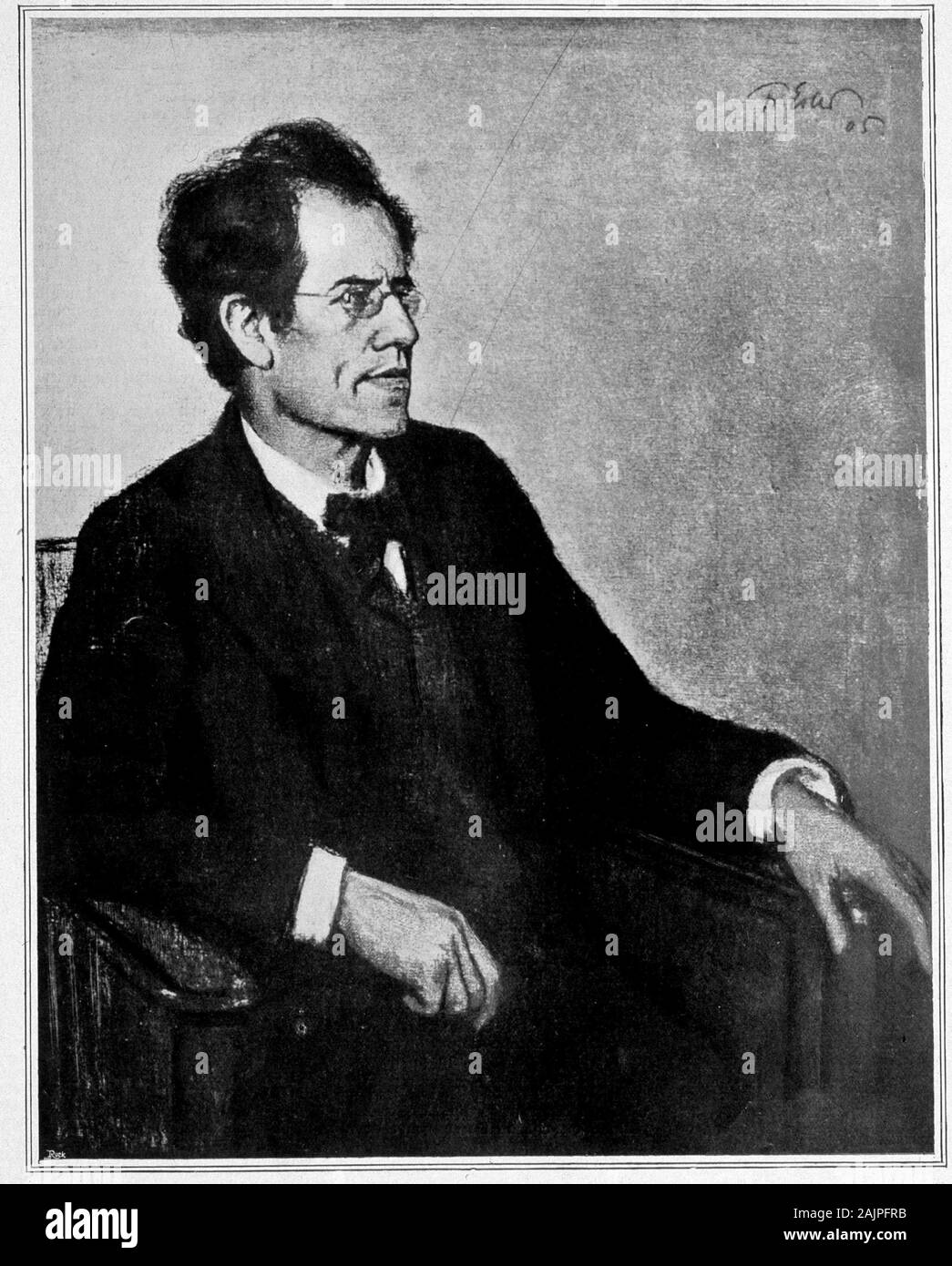 Gustav mahler austrian composer hi-res stock photography and images - Alamy