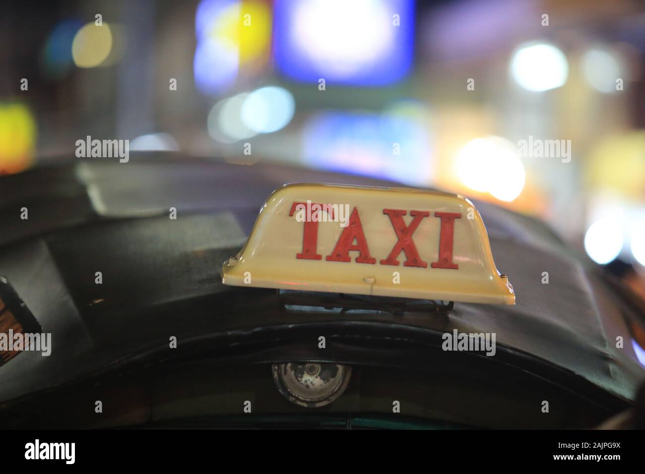 Taxi Light Box High Resolution Stock Photography and Images - Alamy